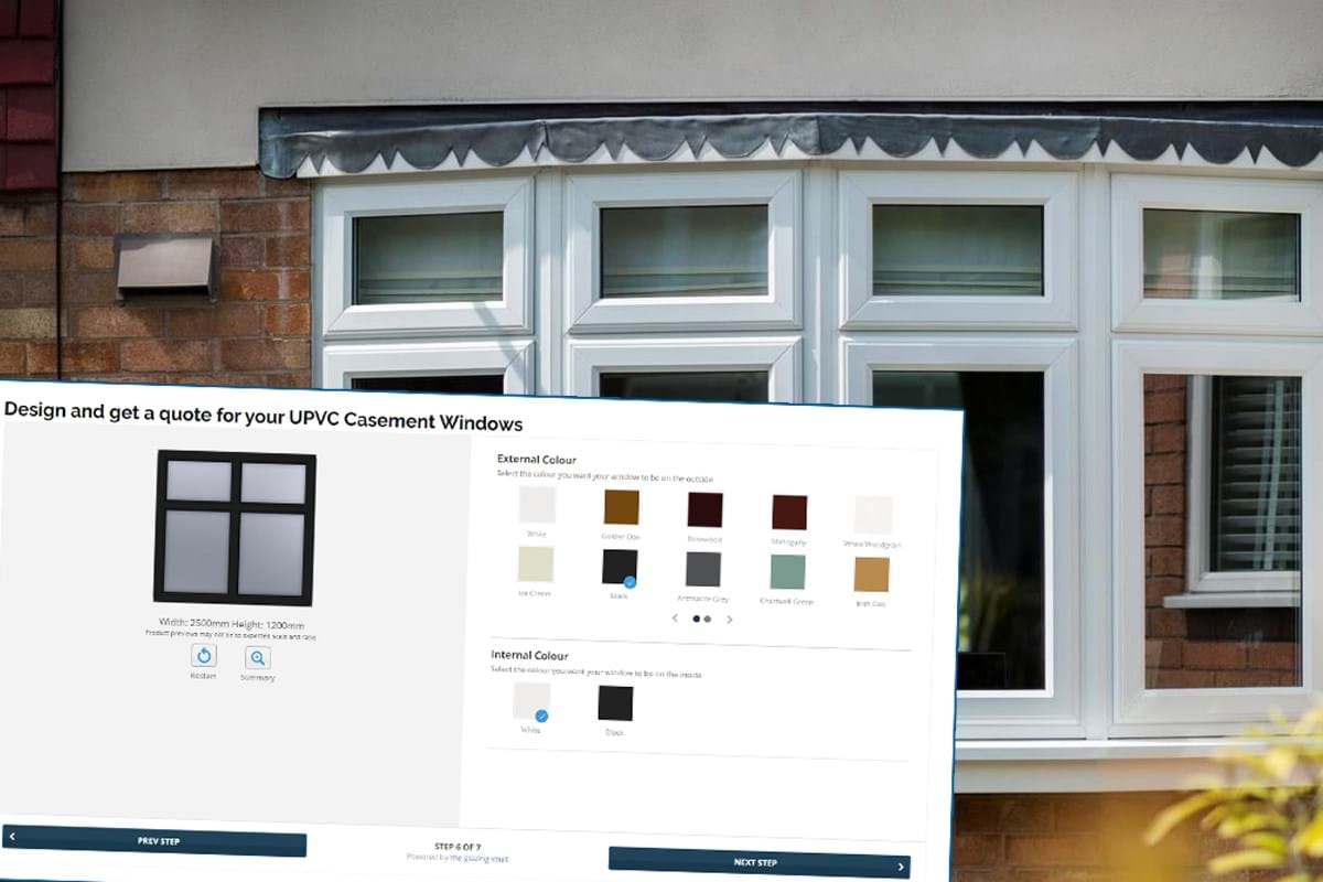 Design and get a quote for UPVC Casement Windows