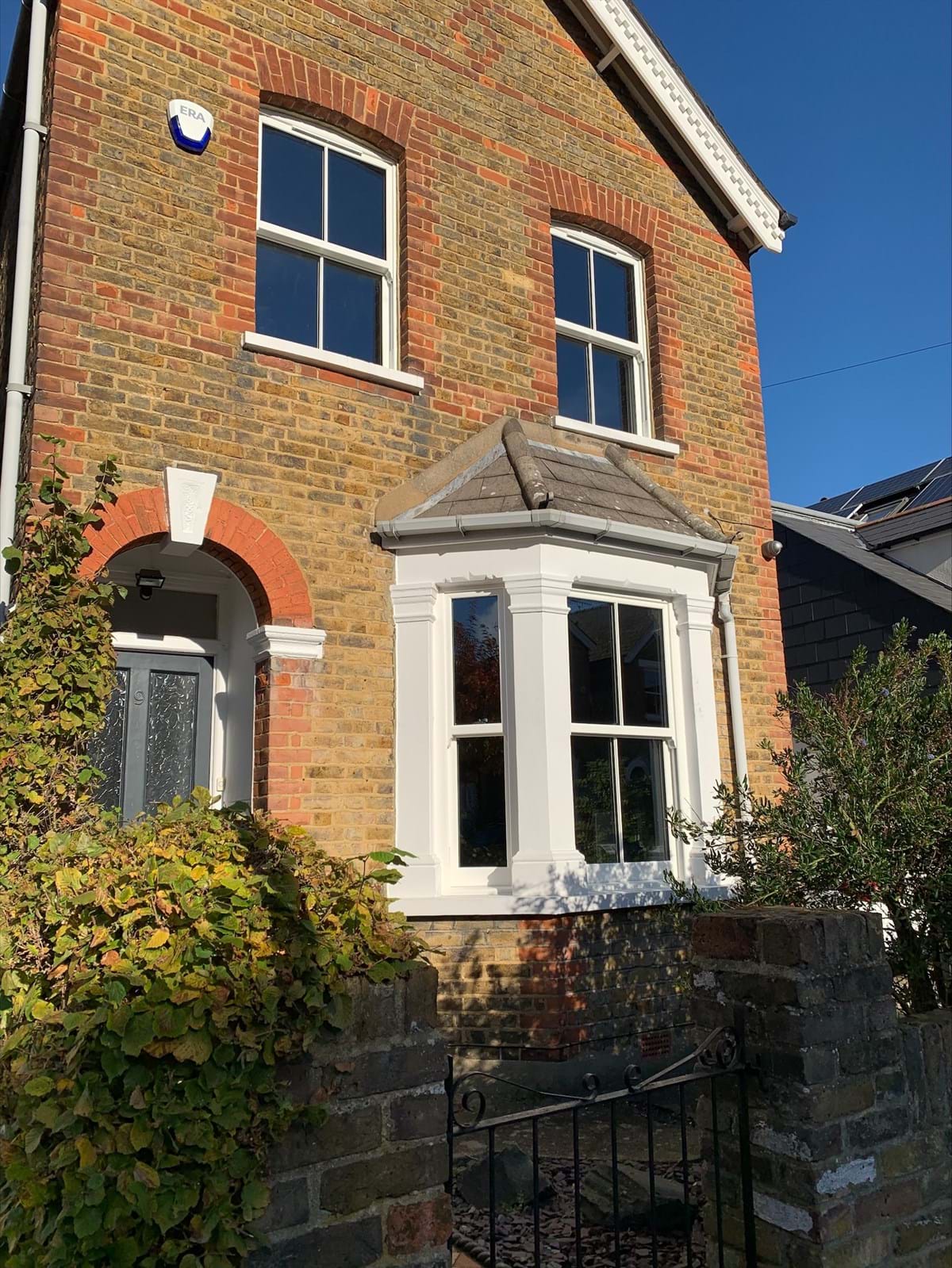 Project: Kingston, Greater London - UPVC Sliding Sash Bay